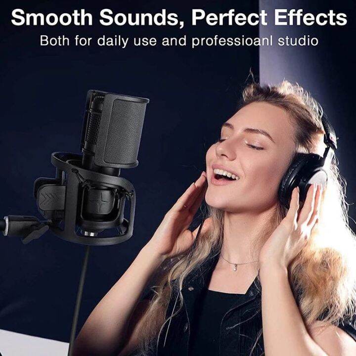 magic sing microphone RayHayes Shock mount na may salamin ng microphone ...