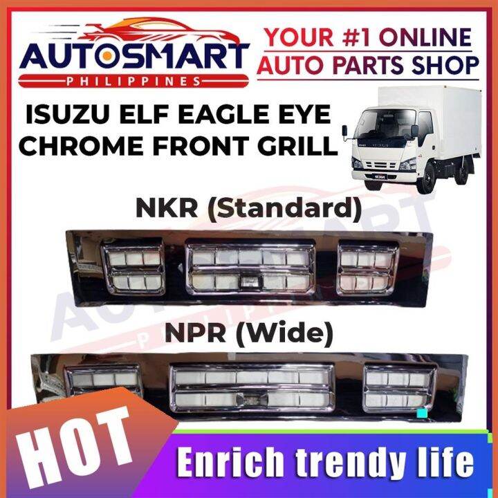 Isuzu Elf Eagle Eye Chrome Front Grill | Lazada PH