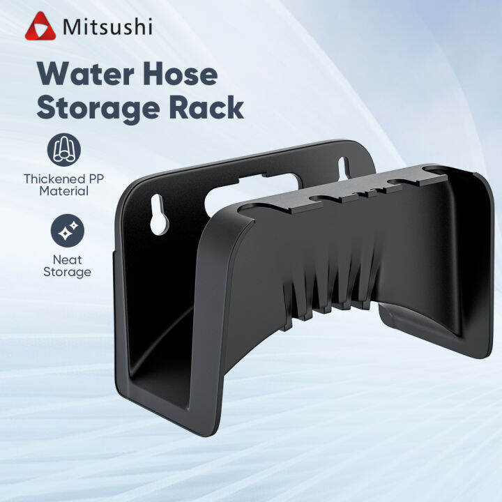 Mitsushi Garden Hose Pipe Hanger Holder Plastic Storage Rack Tap ...