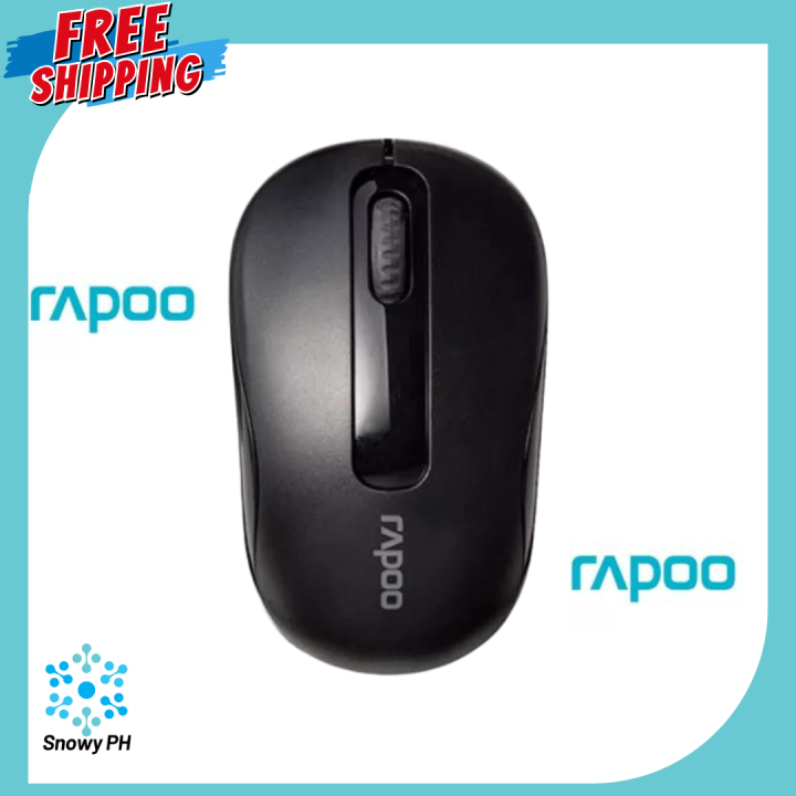 Snow PH Original Rapoo M10 PLUS 2.4G Mini Optical Wireless Mouse Reliable 1000DPI Mice with Nano ...