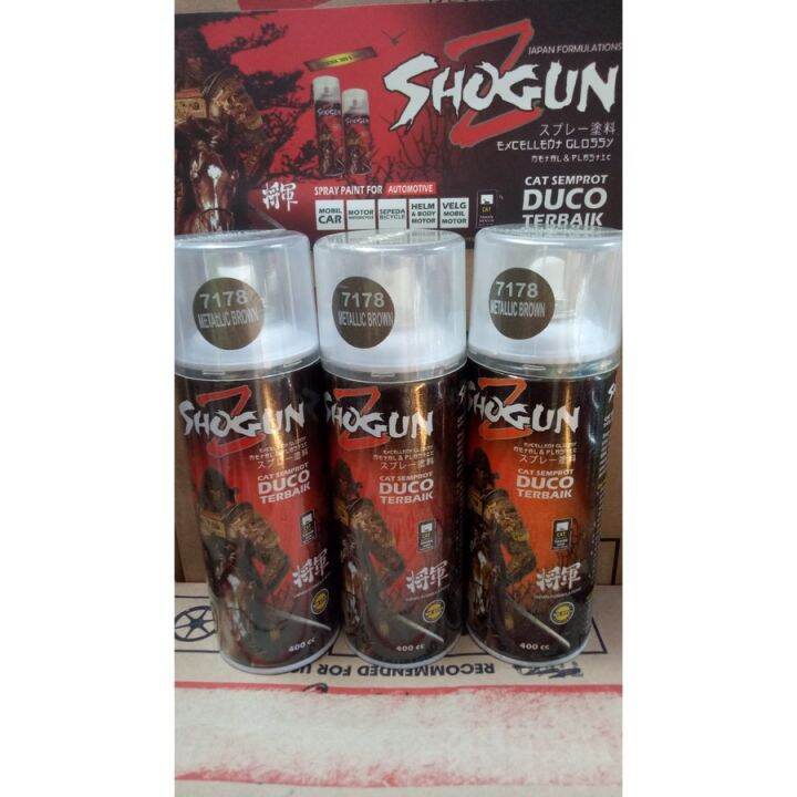 pilok pilox cat semprot duco shogunz pilok shogun metallic brown 7178 ...