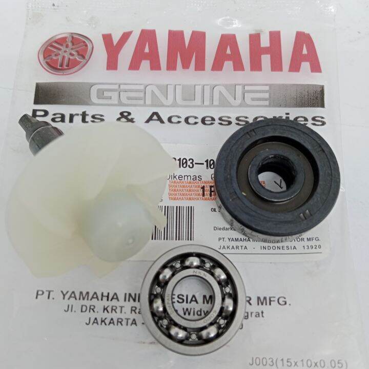 Paket kipas waterpump water pump assy+seal waterpump+bearing laher lahar waterpump Yamaha ...