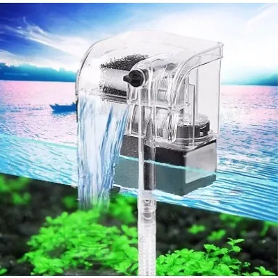 Suspended oxygen pump goldfish tank hanging filter aquarium oxygen pump ...