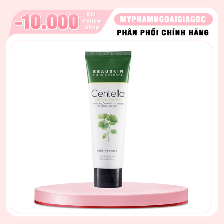 Sữa rửa mặt kháng khuẩn Beauskin Centella Cica Clearsing Foam | Lazada.vn