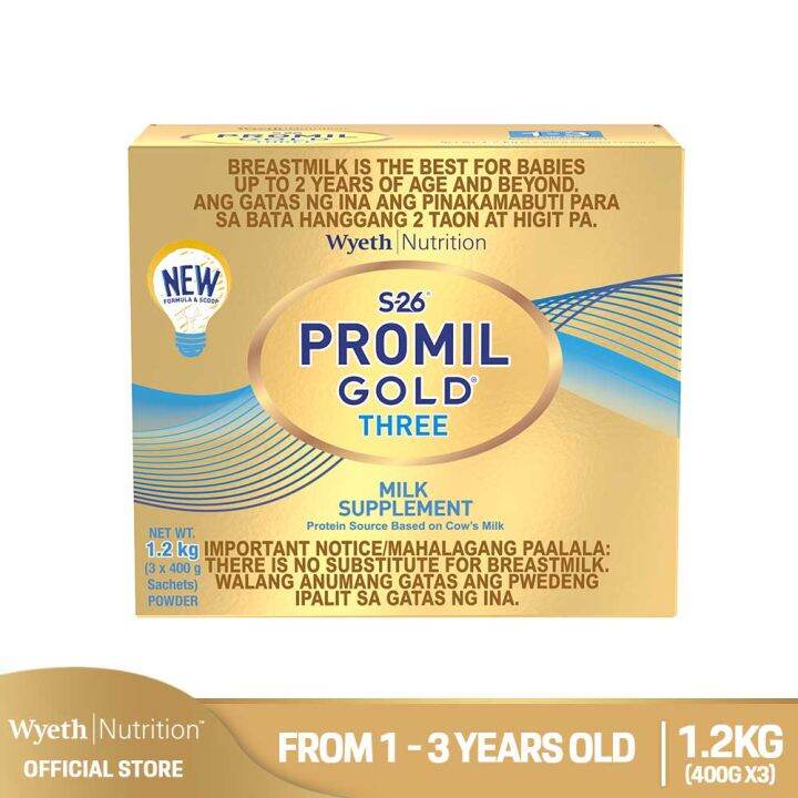 【READY STOCK】 S-26® PROMIL GOLD® THREE Milk Supplement 1-3 Years Old ...