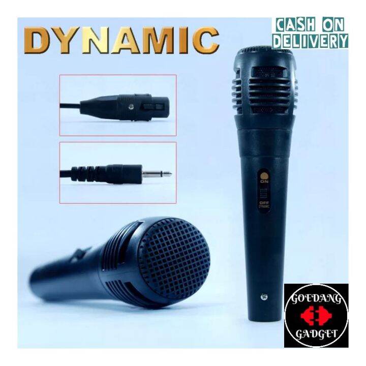 MIC KAROKE AUX KECIL 3.5MM MICROPON MIC KABEL NO PACK JACK KECIL MIC ...