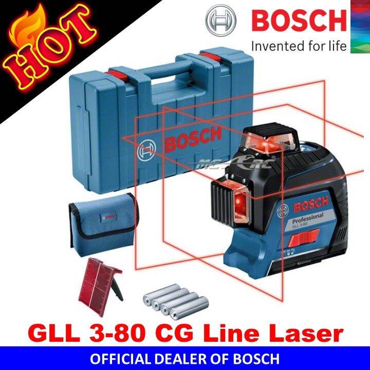 Bosch GLL 3-80 CG Line Laser | Lazada PH