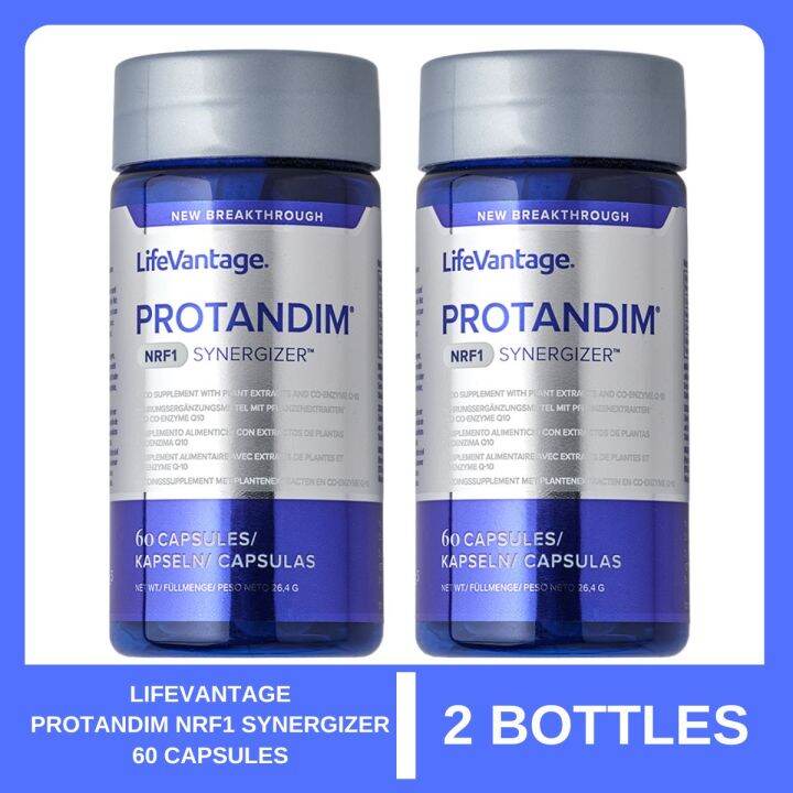 Protandim NRF1 Synergizer by LifeVantage 60 Capsules ( 2 Bottles ...