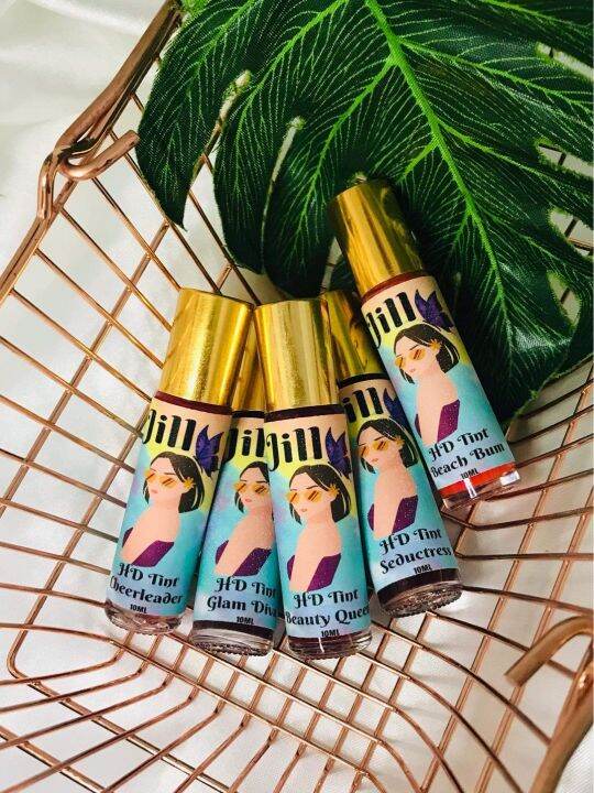 Jill Lip Tint 10 ml Long Lasting Lip and Cheek Tint 5 Available Shade ...