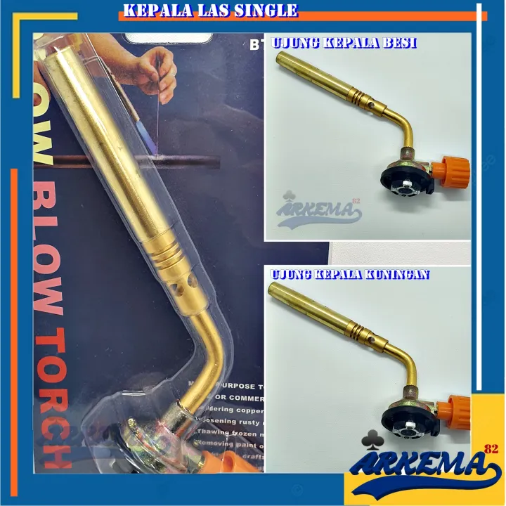 KEPALA LAS SINGLE | GAS LASS TORCH ALAT BAKAR MAKANAN / DAGING TABUNG ...