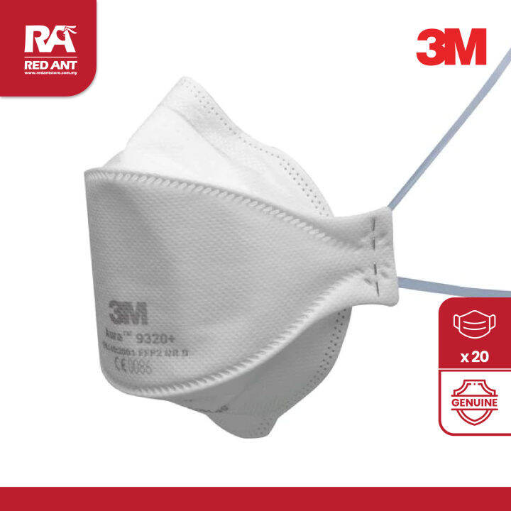 [ 20 pcs] 3M AURA 9320A+ FFP2 PARTICULATE RESPIRATOR | Lazada