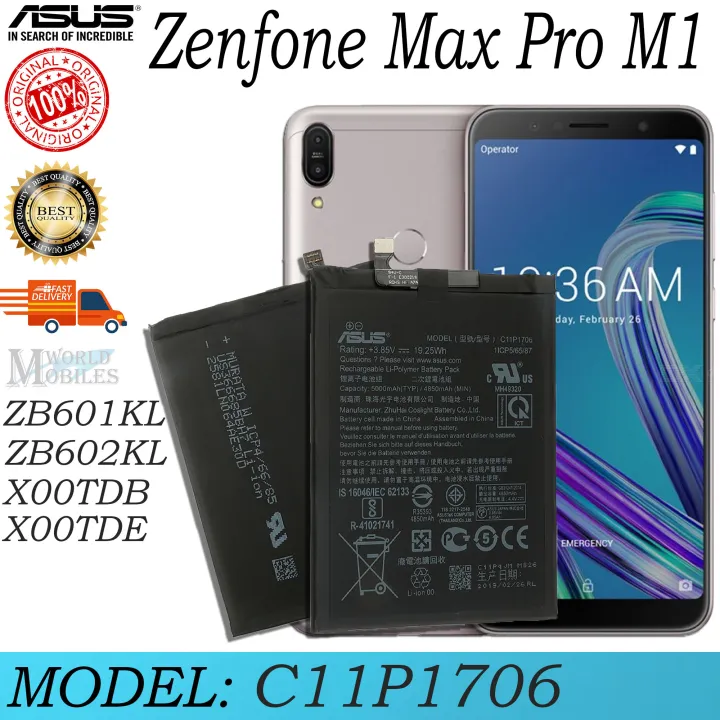 ASUS Zenfone Max Pro M1 ZB602KL X00TDB X00TDE / C11P1706 5000mAh ...