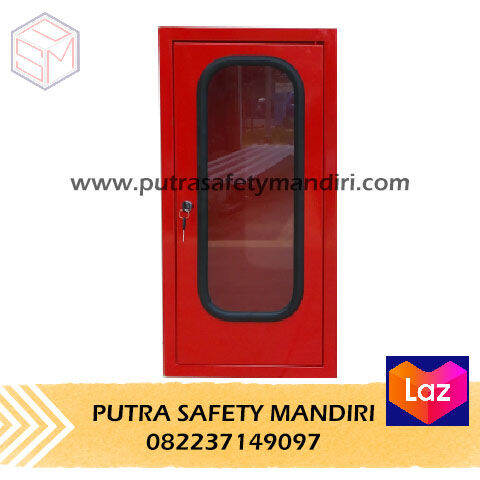 JUAL 2UNIT BOX APAR PINTU KACA SIZE 35X25X75 CM KAPASITAS 9 KG KOTAK ...