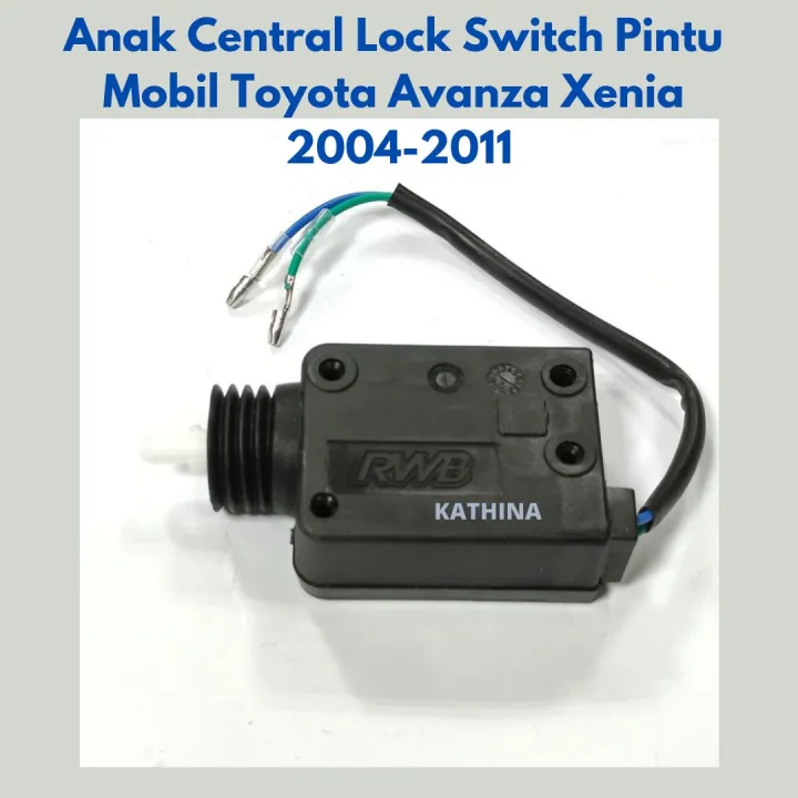 Motor Central Lock Mobil Toyota Avanza Xenia Lama 2004-2011 HItam ...