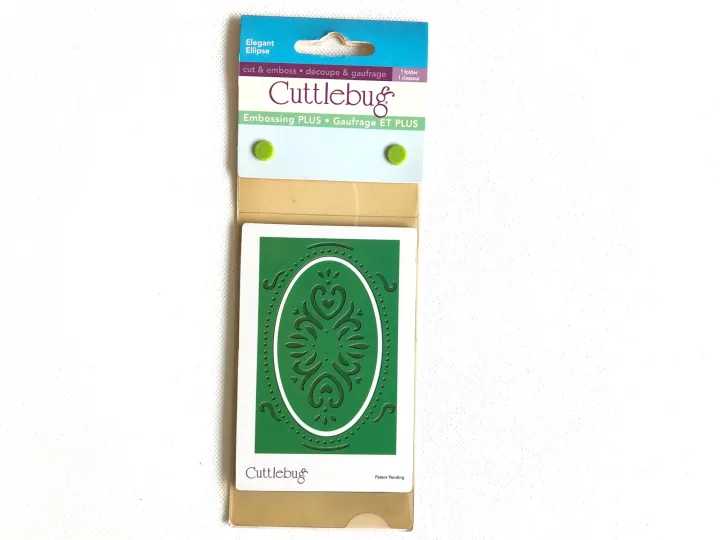 Elegant Ellipse,Cuttlebug Plus Embossing Folders | Lazada