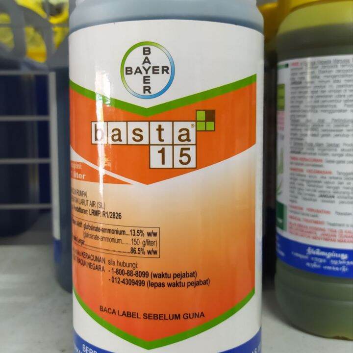 Racun Rumpai Basta 1L Glufosinate Ammonium 13.5 SL | Lazada