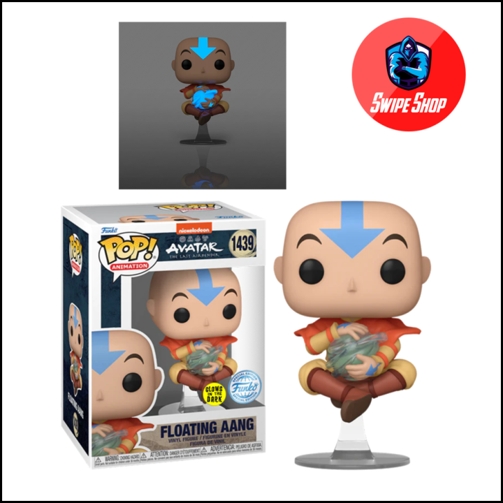 Funko Pop Floating Aang Glow Avatar The Last Airbender Exclusive ...
