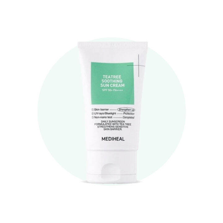[Mediheal] Tea Tree Soothing Sunscreen 50ml SPF 50+ PA++++ | Lazada PH