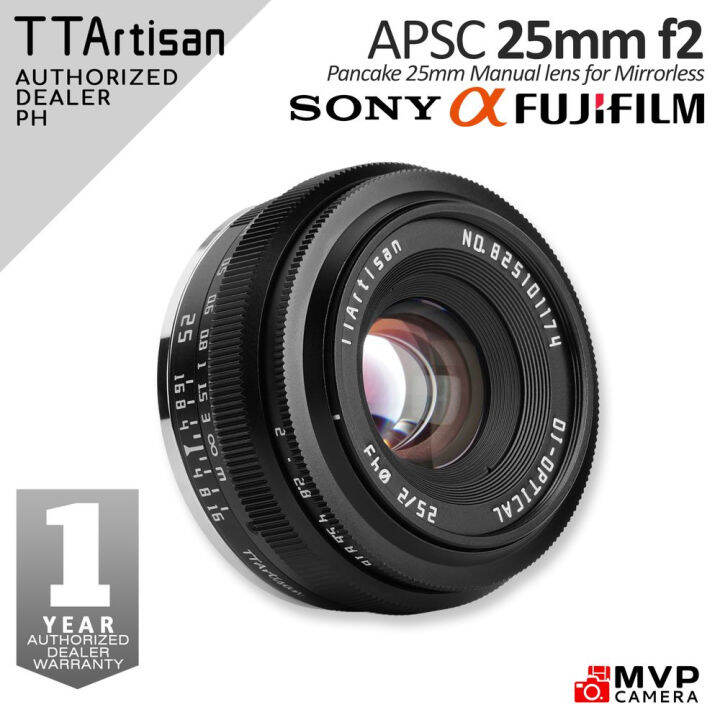 [OFFICIAL PH] TTARTISAN 25mm f2 APSC Compact Portrait Prime Lens ...