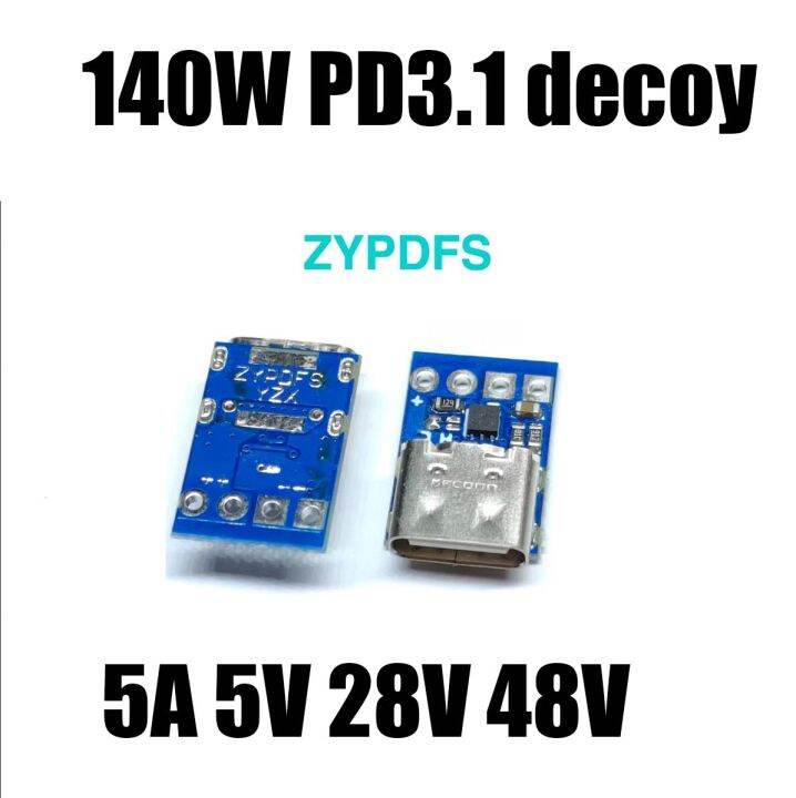 140w 5a Type C Pd Decoy Pd3 1 Triggers 5v 28v 48v Notebook Power Supply