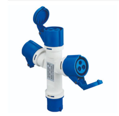 SFE SF-1013 16A 3P AC220V IP44 3 WAYS MULTI PLUG SOCKET | Lazada