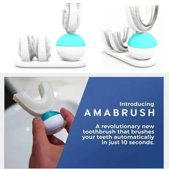 เครื่องแปรงฟันอัตโนมัติ Amabrush ( Automatic Electric Toothbrush ...