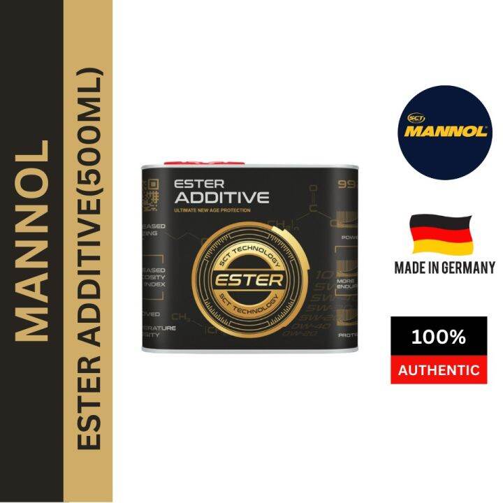 Mannol 9929 Ester Additive (500ml) lebih kuat lebih tahan lama lebih ...