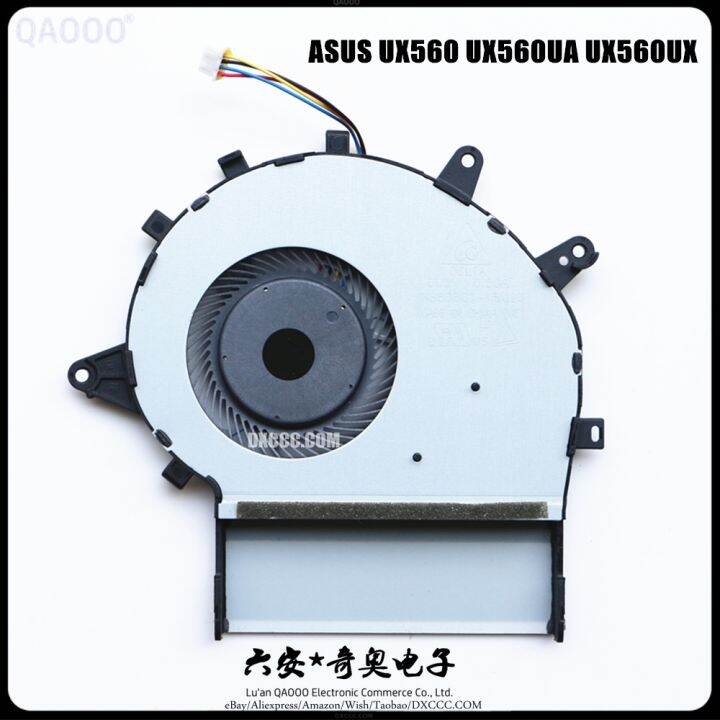พัดลมระบายความร้อนแล็ปท็อป CPU ของแท้ใหม่2022สำหรับ Asus UX560 UX560UA Ux560ux CPU พร้อมฮีทซิงค์ ...