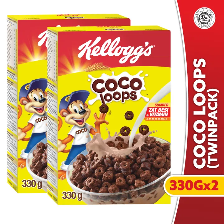 [SPECIAL BUNDLE] Kelloggs Coco Loops 2 x 330g | Lazada Indonesia