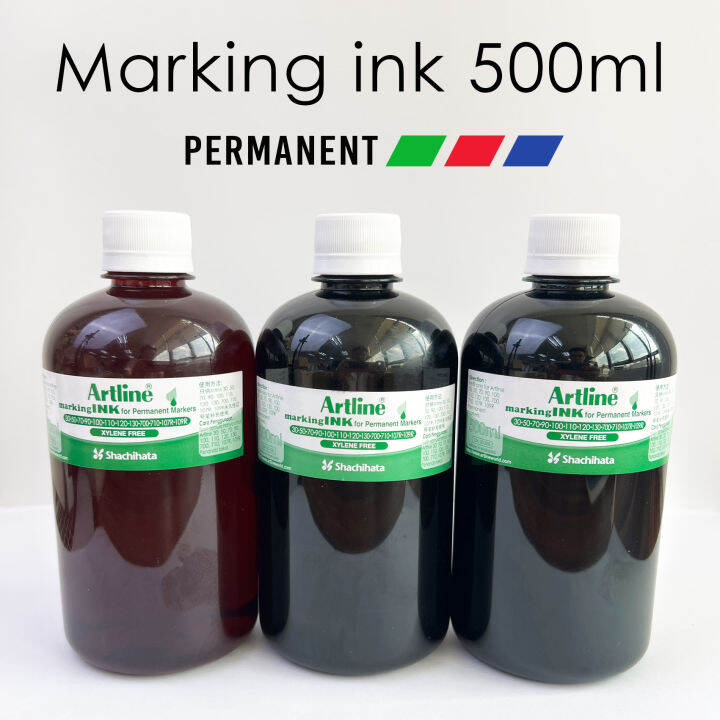 Artline 500ml Marking Ink (Permenant Marker Refill) | Lazada