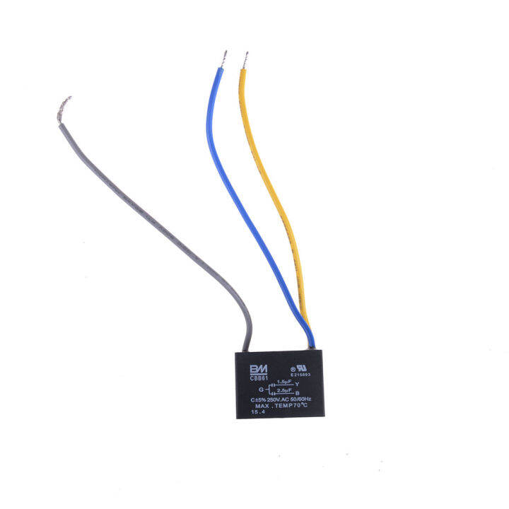Sky Wing CBB61 Start Capacitor Fan Start Capacitor 1.5UF-2.5UF AC250V ...
