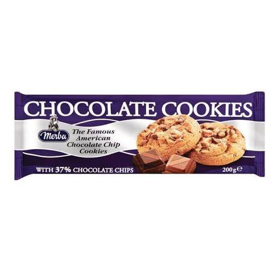 Merba Chocolate Cookies with 37% Chocolate Chips 200g | Lazada PH