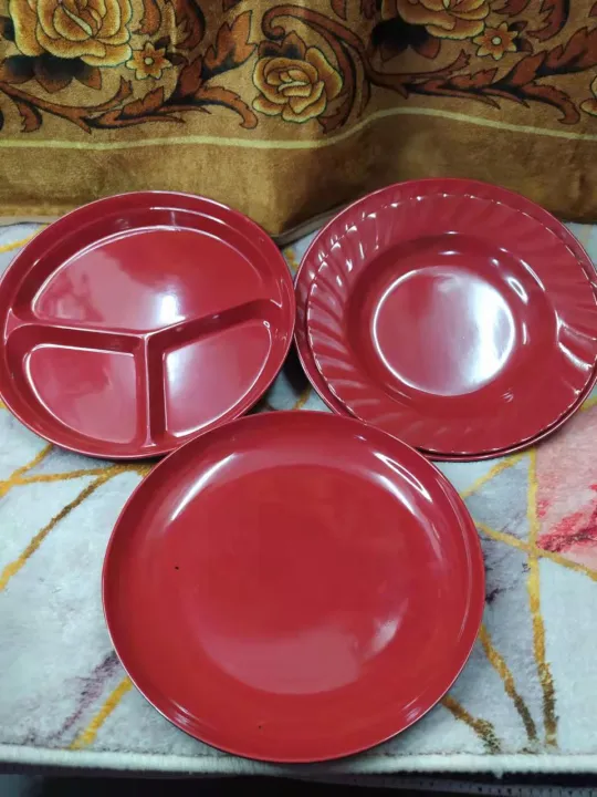 JAPANESE RED/BLACK PLATE | Lazada PH