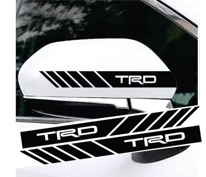 toyota TRD side mirror sticker | Lazada PH