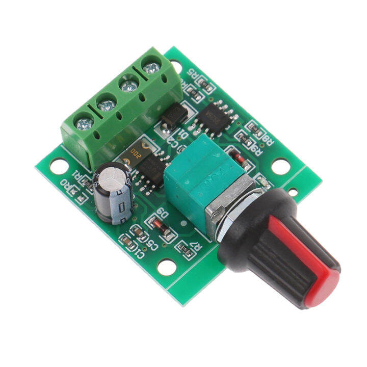 NEW DC 1.8V 3V 5V 6V 12V 2A PWM Motor Speed Controller 0~100% ...