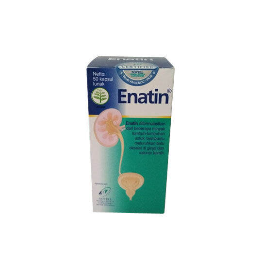 Enatin Enasin Enacin Botol isi 50 capsul obat pencegahan pembentukan ...