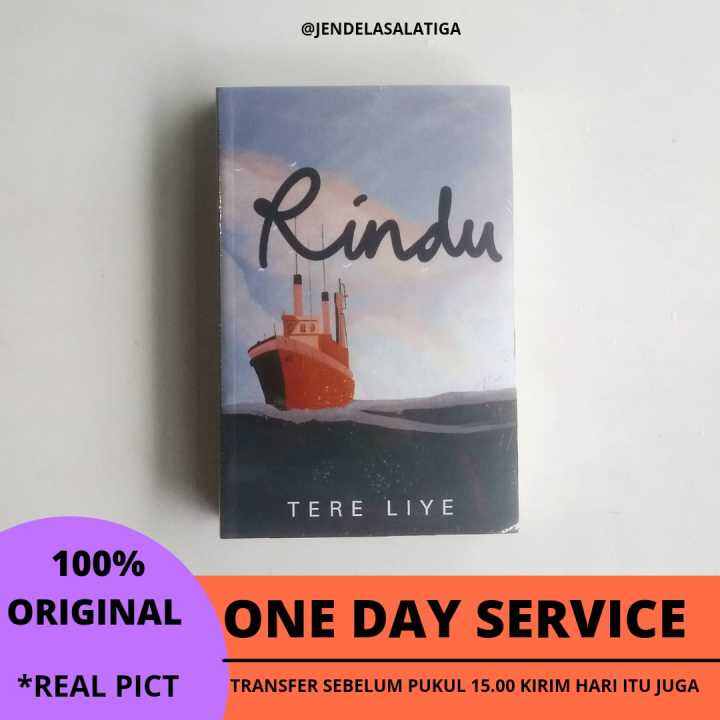 COVER TERBARU!!! NOVEL RINDU by Tere Liye 100% ORIGINAL | Lazada Indonesia