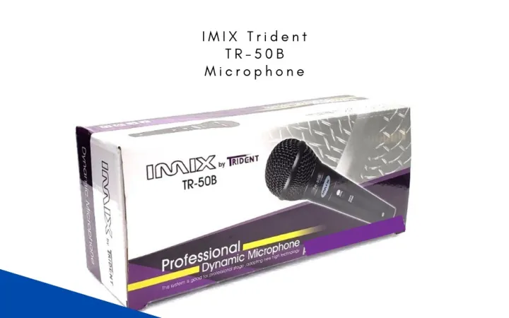 IMIX Trident TR-50B Professional Dynamic Microphone | Lazada PH