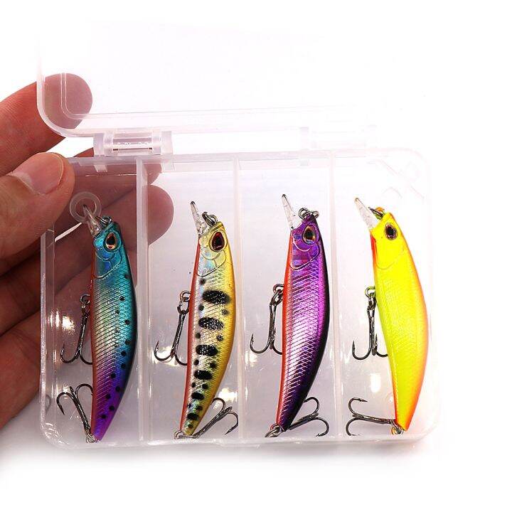 Fishing Gear Fishing Lure Minnow 6.5cm/5g Sinking Minnow Water Long ...