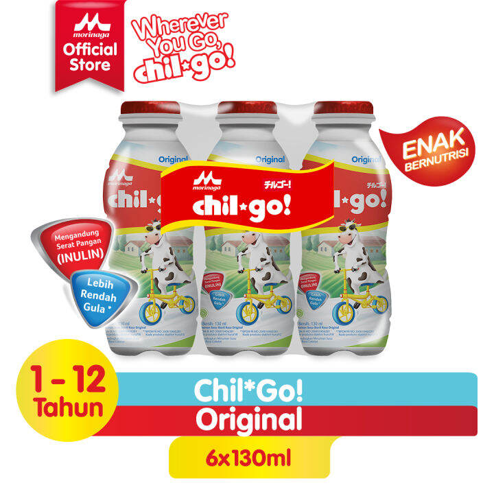 Chilgo Milk Original 6x130ml | Lazada Indonesia