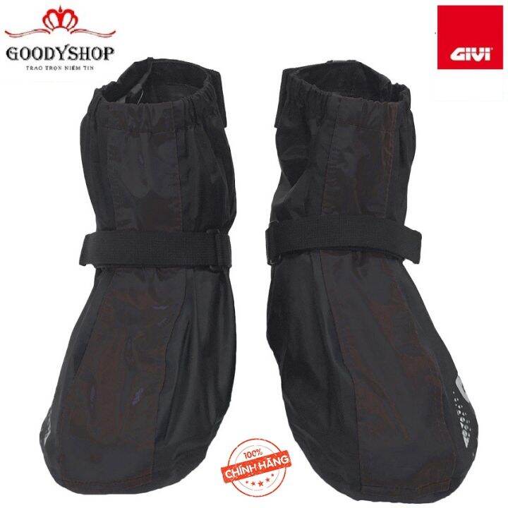 Giày Đi Mưa Givi Shoe Cover SC02 với 100% Polyester giúp bạn yên tâm hơn khi di chuyển dưới trời ...