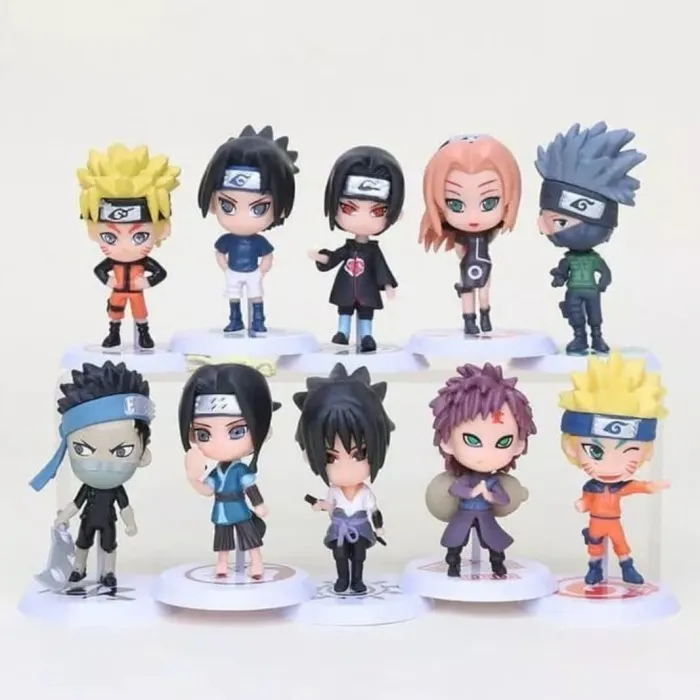 Action Figure Naruto Akatsuki set 6-11 pcs | Lazada Indonesia