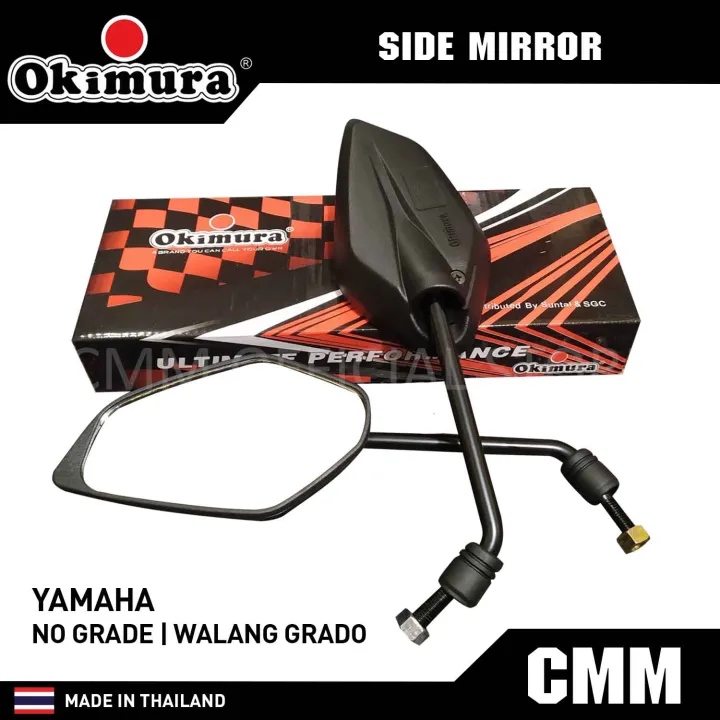 OKIMURA Medium Stem Side Mirror for Yamaha Mio Aerox - Nmax - Sporty ...