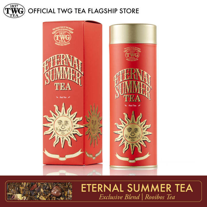 TWG Tea - Eternal Summer Tea, Loose Leaf Rooibos Tea Blend in Haute ...