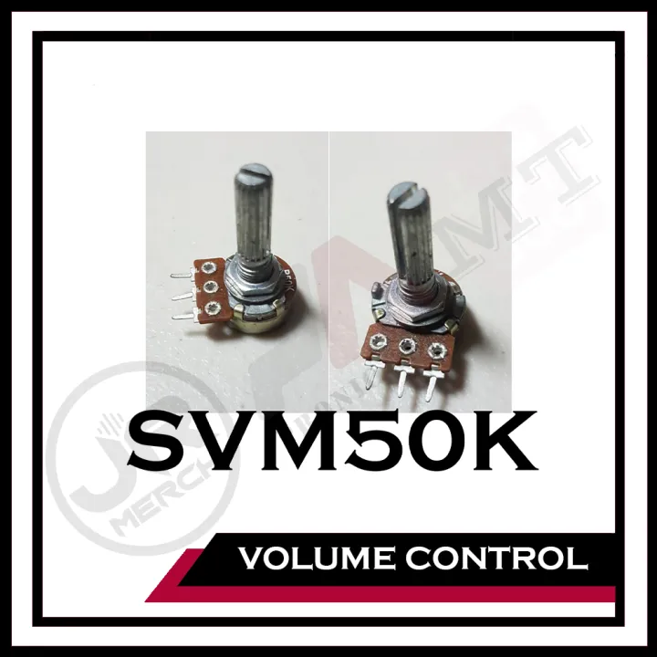 2pcs (SVM50K) VOLUME CONTROL Small Mono 50k | Lazada PH