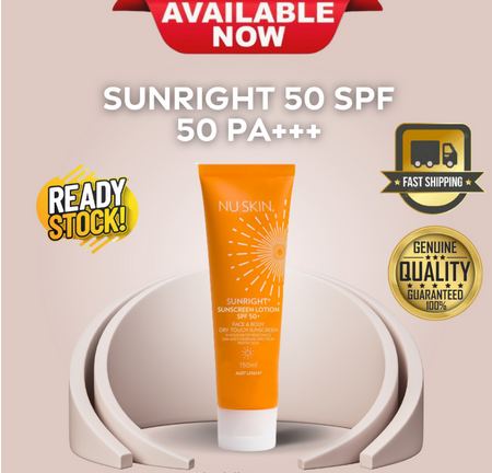 ORIGINAL Nuskin Nu Skin Sunright 50 SPF 50 PA+++ 100ml (Ready Stock ...
