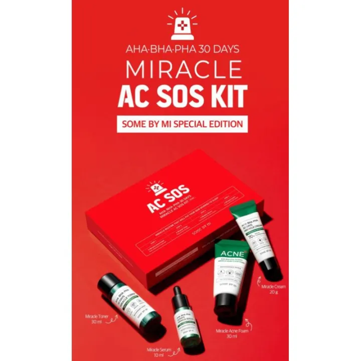 SOMEBYMI AHA BHA PHA 30 DAYS MIRACLE AC SOS KIT | Lazada PH