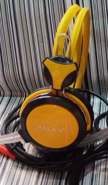New for 2022 ALLAN HEADSET (WITH MICROPHONE,VOLUME CONTROL ,SOFT ...