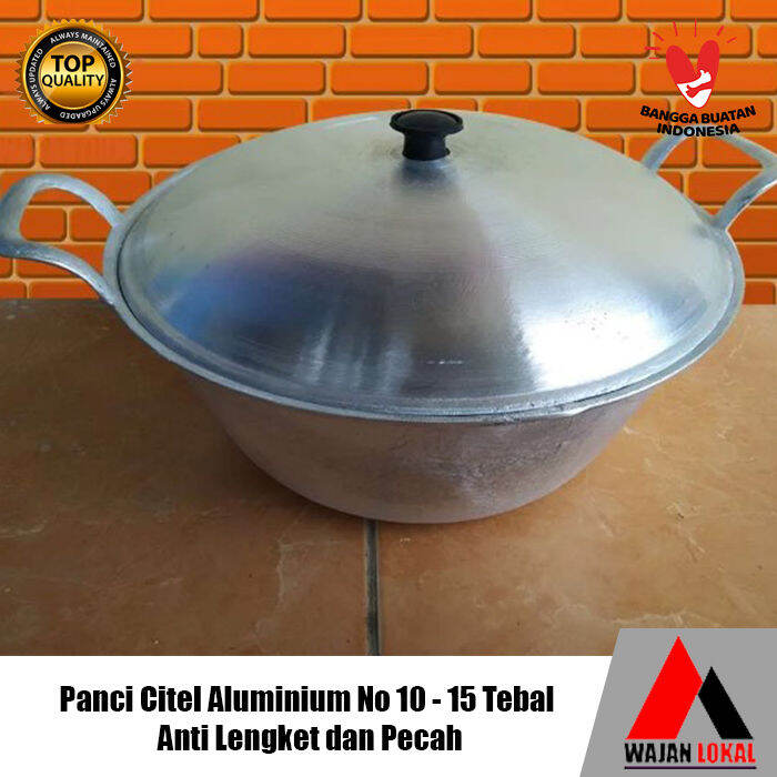panci citel alumunium buatan lokal | Lazada Indonesia