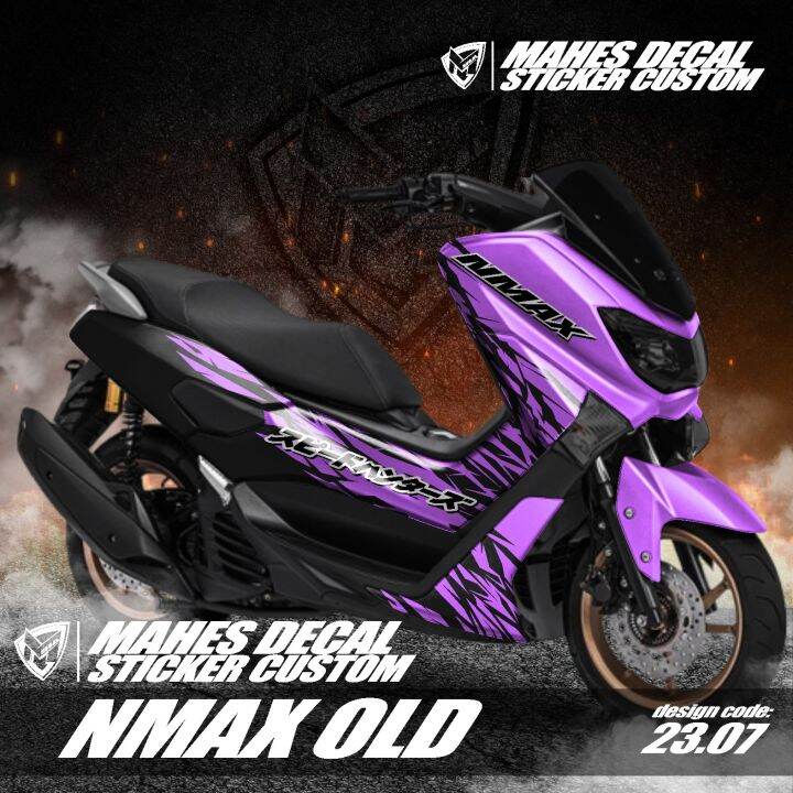 Decal Stiker Nmax 155 old full body 2015 2016 2017 2018 2019 Decal Nmax ...